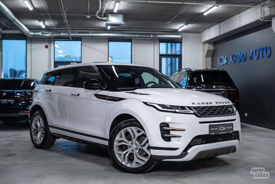 Balts Land Rover Range Rover Evoque 2022 Marijampole, ar dzinēja tilpumu 2.00 L un nobraukumu 168 tūkst. km par 25950 €, foto 1 vietnē AUTOMOTO.COM.LV