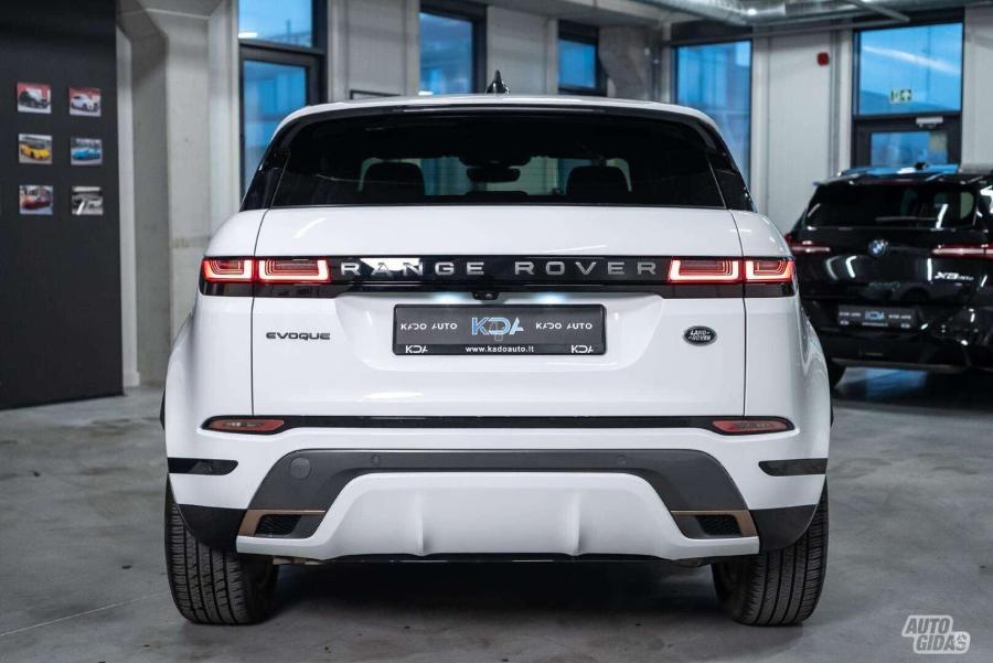 Balts Land Rover Range Rover Evoque 2022 Marijampole, ar dzinēja tilpumu 2.00 L un nobraukumu 168 tūkst. km par 25950 €, foto 7 vietnē AUTOMOTO.COM.LV