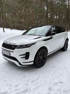 Balts Land Rover Range Rover Evoque 2023 Kauņa, ar dzinēja tilpumu 2.00 L un nobraukumu 42 tūkst. km par 43999 €, foto  vietnē AUTOMOTO.COM.LV