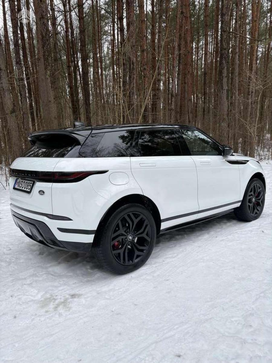Balts Land Rover Range Rover Evoque 2023 Kauņa, ar dzinēja tilpumu 2.00 L un nobraukumu 42 tūkst. km par 43999 €, foto 3 vietnē AUTOMOTO.COM.LV