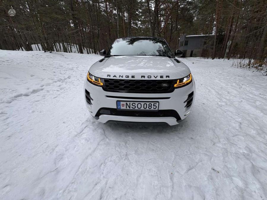 Balts Land Rover Range Rover Evoque 2023 Kauņa, ar dzinēja tilpumu 2.00 L un nobraukumu 42 tūkst. km par 43999 €, foto 6 vietnē AUTOMOTO.COM.LV