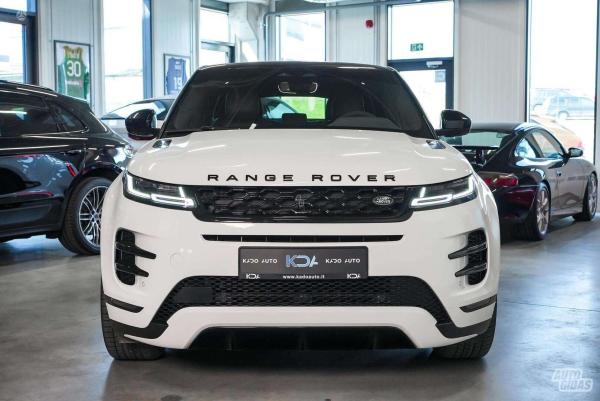 White Land Rover Range Rover Evoque 2023 in Marijampole, with an engine capacity of 2.00 L and mileage of 42 thousand km for 39950 €, photo 3 on AUTOMOTO.COM.LV