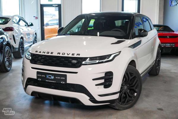 White Land Rover Range Rover Evoque 2023 in Marijampole, with an engine capacity of 2.00 L and mileage of 42 thousand km for 39950 €, photo 4 on AUTOMOTO.COM.LV