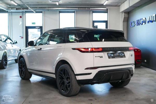 White Land Rover Range Rover Evoque 2023 in Marijampole, with an engine capacity of 2.00 L and mileage of 42 thousand km for 39950 €, photo 9 on AUTOMOTO.COM.LV