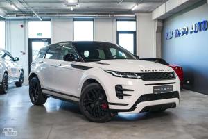 White Land Rover Range Rover Evoque 2023 in Marijampole, with an engine capacity of 2.00 L and mileage of 42 thousand km for 34950 €, photo  on AUTOMOTO.COM.LV