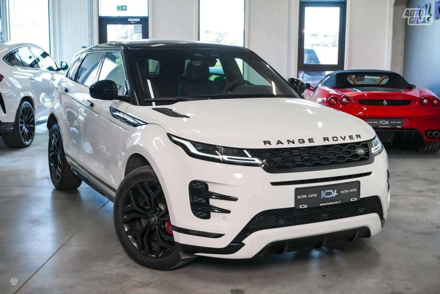 Balts Land Rover Range Rover Evoque 2023 Marijampole, ar dzinēja tilpumu 2.00 L un nobraukumu 42 tūkst. km par 34950 €, foto 3 vietnē AUTOMOTO.COM.LV