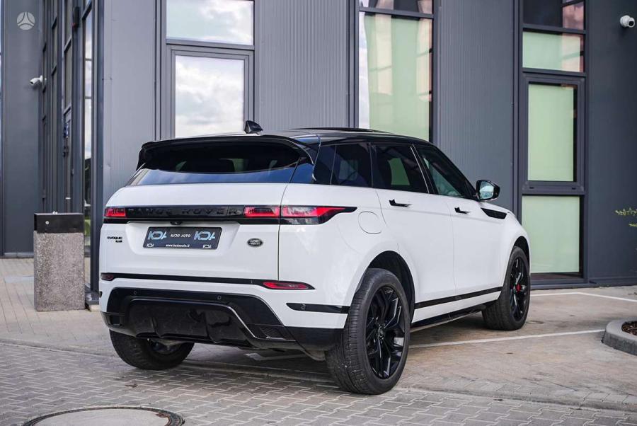 Balts Land Rover Range Rover Evoque 2023 Kauņa, ar dzinēja tilpumu 2.00 L un nobraukumu 42 tūkst. km par 30950 €, foto 10 vietnē AUTOMOTO.COM.LV