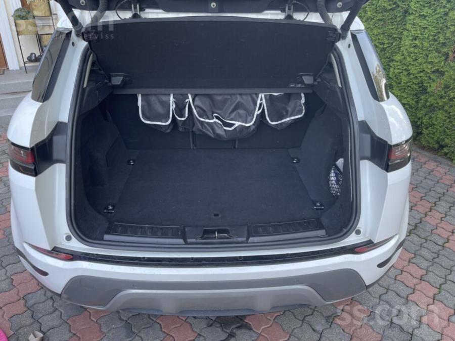 White Land Rover Range Rover Evoque 2019 in Riga, with an engine capacity of 2.00 L and mileage of 126 thousand km for 24990 €, photo 17 on AUTOMOTO.COM.LV