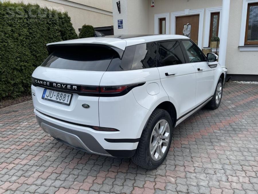 White Land Rover Range Rover Evoque 2019 in Riga, with an engine capacity of 2.00 L and mileage of 126 thousand km for 18990 €, photo 5 on AUTOMOTO.COM.LV