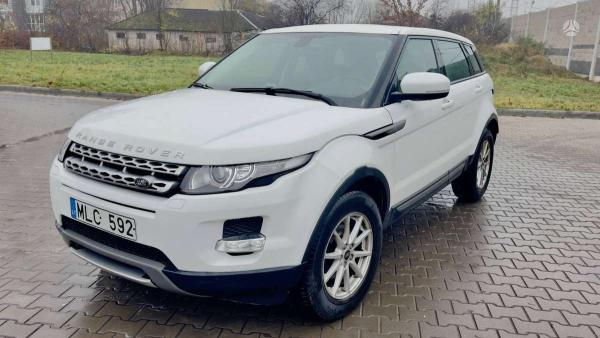 White Land Rover Range Rover Evoque 2013 in Vilnius, with an engine capacity of 2.20 L and mileage of 99 thousand km for 5000 €, photo 6 on AUTOMOTO.COM.LV