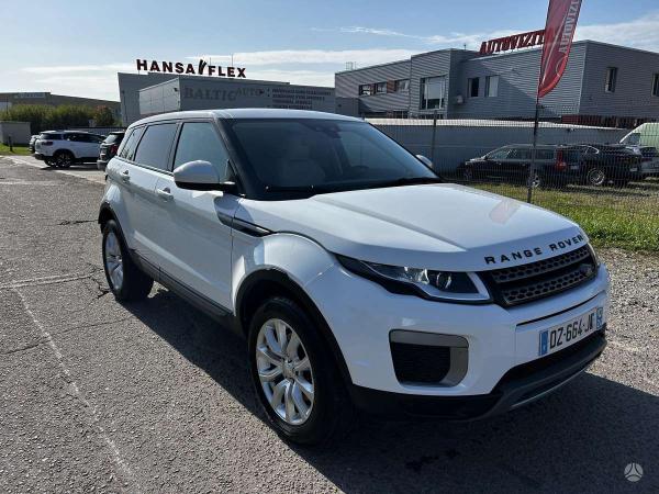 White Land Rover Range Rover Evoque 2016 in Panevezys, with an engine capacity of 2.00 L and mileage of 190 thousand km for 9190 €, photo 1 on AUTOMOTO.COM.LV