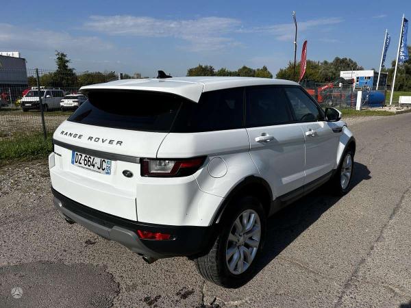 White Land Rover Range Rover Evoque 2016 in Panevezys, with an engine capacity of 2.00 L and mileage of 190 thousand km for 9190 €, photo 8 on AUTOMOTO.COM.LV
