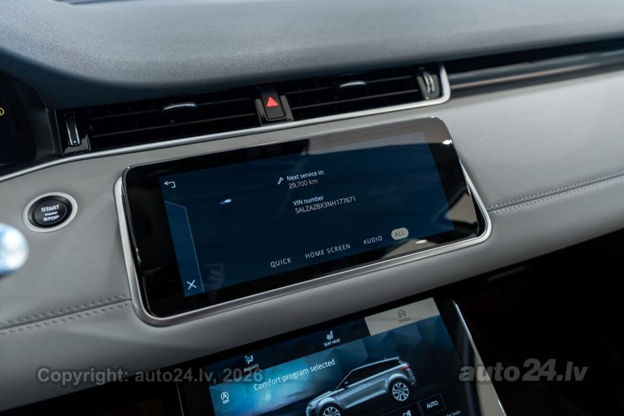 Balts Land Rover Range Rover Evoque 2022 Tallina, ar dzinēja tilpumu 2.00 L un nobraukumu 51 tūkst. km par 32990 €, foto 15 vietnē AUTOMOTO.COM.LV
