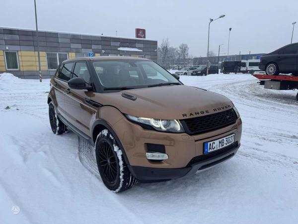 Dzeltens Land Rover Range Rover Evoque 2014 Kauņa, ar dzinēja tilpumu 2.18 L un nobraukumu 160 tūkst. km par 9200 €, foto 1 vietnē AUTOMOTO.COM.LV