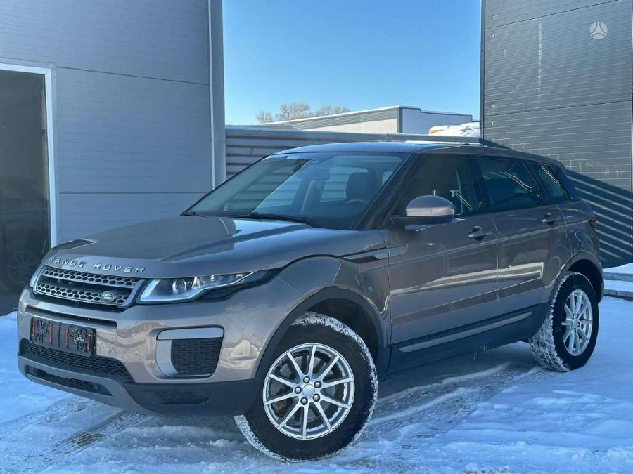 Dzeltens Land Rover Range Rover Evoque 2018 Utena, ar dzinēja tilpumu 2.00 L un nobraukumu 70 tūkst. km par 16500 €, foto 1 vietnē AUTOMOTO.COM.LV