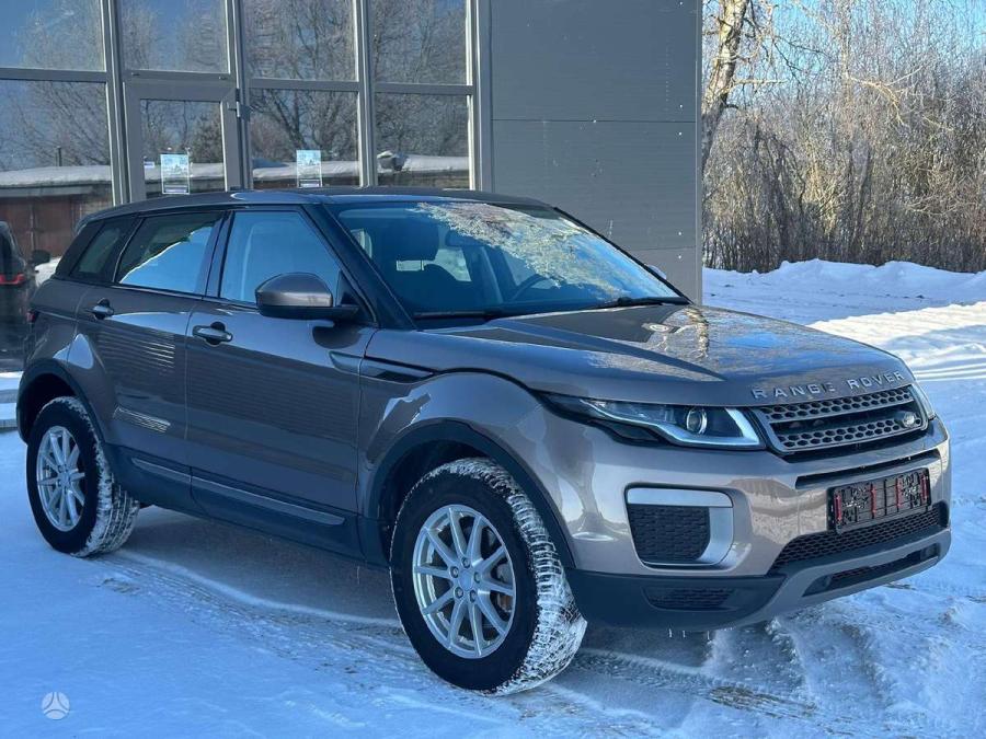 Dzeltens Land Rover Range Rover Evoque 2018 Utena, ar dzinēja tilpumu 2.00 L un nobraukumu 70 tūkst. km par 16500 €, foto 5 vietnē AUTOMOTO.COM.LV