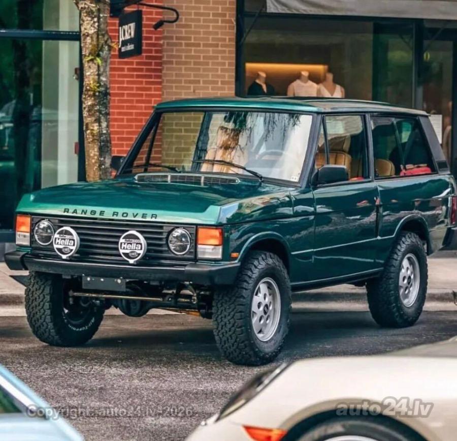 Zaļš Land Rover Range Rover 1983 Tallina, ar dzinēja tilpumu 3.50 L un nobraukumu 75 tūkst. km par 7700 €, foto 20 vietnē AUTOMOTO.COM.LV