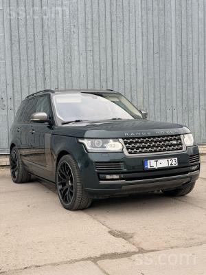 Zaļš Land Rover Range Rover 2013 Rīga, ar dzinēja tilpumu 4.40 L un nobraukumu 275 tūkst. km par 21500 €, foto  vietnē AUTOMOTO.COM.LV