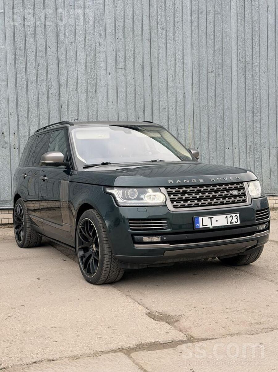 Zaļš Land Rover Range Rover 2013 Rīga, ar dzinēja tilpumu 4.40 L un nobraukumu 275 tūkst. km par 21500 €, foto 1 vietnē AUTOMOTO.COM.LV