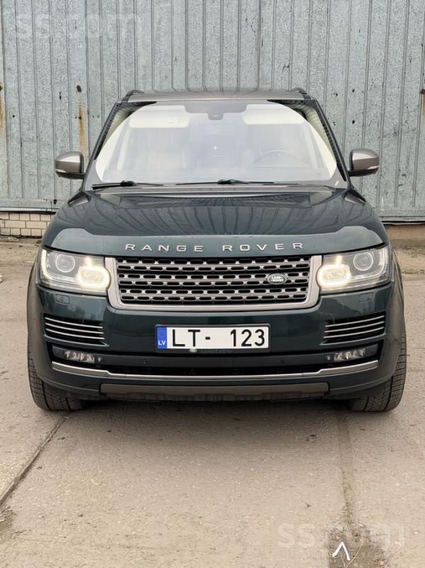 Zaļš Land Rover Range Rover 2013 Rīga, ar dzinēja tilpumu 4.40 L un nobraukumu 275 tūkst. km par 21500 €, foto 2 vietnē AUTOMOTO.COM.LV