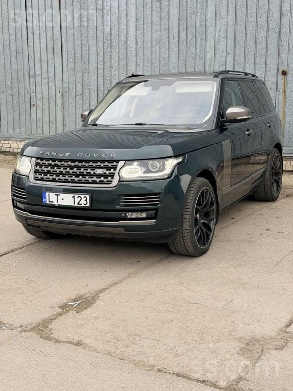 Zaļš Land Rover Range Rover 2013 Rīga, ar dzinēja tilpumu 4.40 L un nobraukumu 275 tūkst. km par 21500 €, foto 3 vietnē AUTOMOTO.COM.LV