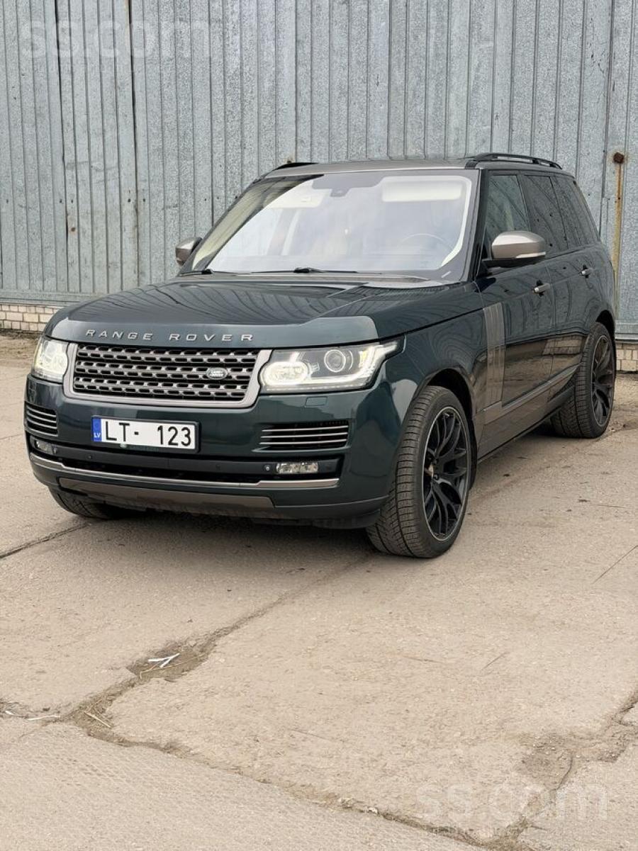 Zaļš Land Rover Range Rover 2013 Rīga, ar dzinēja tilpumu 4.40 L un nobraukumu 275 tūkst. km par 21500 €, foto 4 vietnē AUTOMOTO.COM.LV