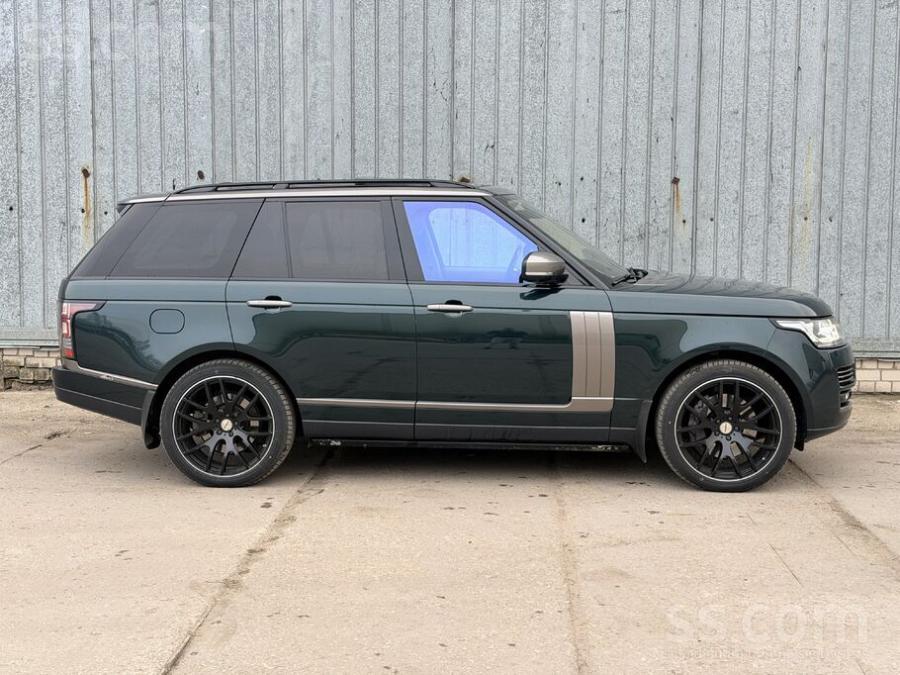 Zaļš Land Rover Range Rover 2013 Rīga, ar dzinēja tilpumu 4.40 L un nobraukumu 275 tūkst. km par 21500 €, foto 5 vietnē AUTOMOTO.COM.LV
