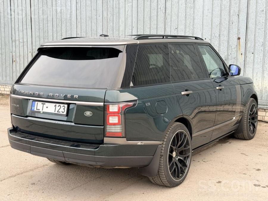 Zaļš Land Rover Range Rover 2013 Rīga, ar dzinēja tilpumu 4.40 L un nobraukumu 275 tūkst. km par 21500 €, foto 9 vietnē AUTOMOTO.COM.LV