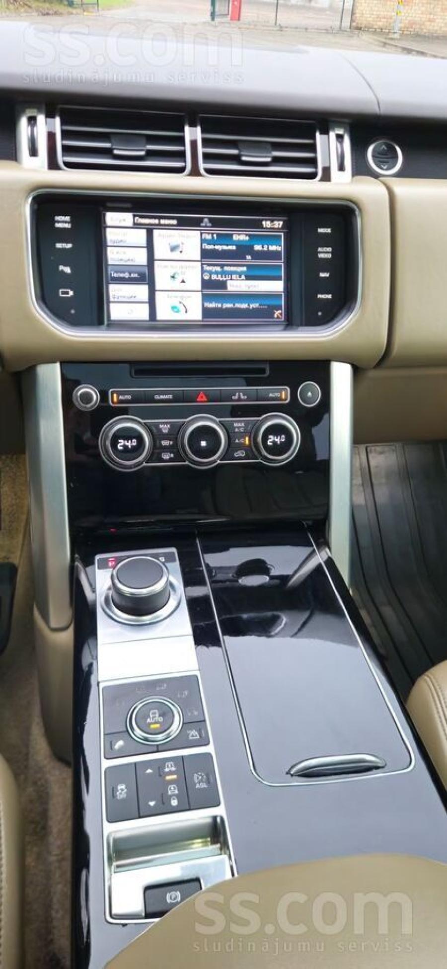 Zaļš Land Rover Range Rover 2013 Rīga, ar dzinēja tilpumu 4.40 L un nobraukumu 275 tūkst. km par 21500 €, foto 14 vietnē AUTOMOTO.COM.LV