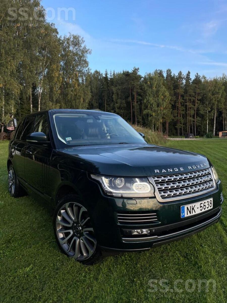 Green Land Rover Range Rover 2014 in Riga, with an engine capacity of 4.40 L and mileage of 220 thousand km for 22000 €, photo 1 on AUTOMOTO.COM.LV