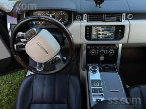 Green Land Rover Range Rover 2014 in Riga, with an engine capacity of 4.40 L and mileage of 220 thousand km for 22000 €, photo 11 on AUTOMOTO.COM.LV