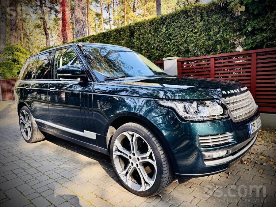Green Land Rover Range Rover 2014 in Riga, with an engine capacity of 4.40 L and mileage of 280 thousand km for 23900 €, photo 1 on AUTOMOTO.COM.LV