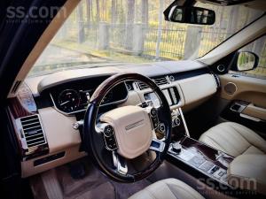 Green Land Rover Range Rover 2014 in Riga, with an engine capacity of 4.40 L and mileage of 280 thousand km for 23900 €, photo 15 on AUTOMOTO.COM.LV
