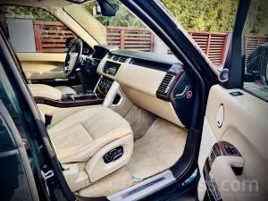Green Land Rover Range Rover 2014 in Riga, with an engine capacity of 4.40 L and mileage of 280 thousand km for 23900 €, photo 17 on AUTOMOTO.COM.LV