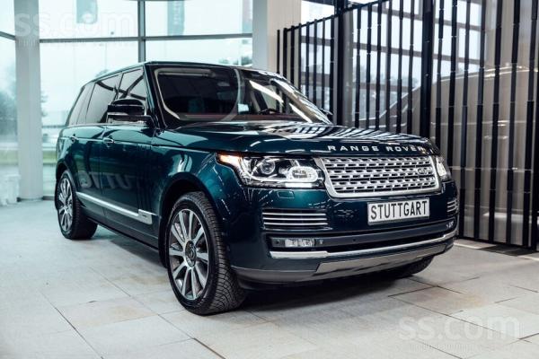 Green Land Rover Range Rover 2015 in Riga, with an engine capacity of 5.00 L and mileage of 127 thousand km for 35000 €, photo 1 on AUTOMOTO.COM.LV