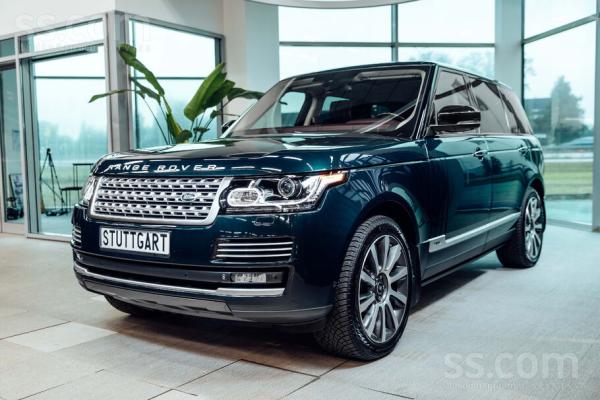 Green Land Rover Range Rover 2015 in Riga, with an engine capacity of 5.00 L and mileage of 127 thousand km for 35000 €, photo 4 on AUTOMOTO.COM.LV