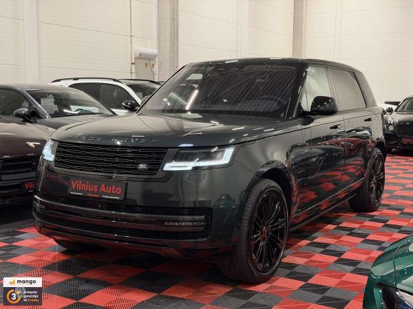 Zaļš Land Rover Range Rover 2023 Viļņa, ar dzinēja tilpumu 4.40 L un nobraukumu 47 tūkst. km par 166990 €, foto  vietnē AUTOMOTO.COM.LV