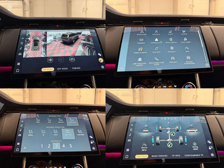 Zaļš Land Rover Range Rover 2023 Viļņa, ar dzinēja tilpumu 4.40 L un nobraukumu 47 tūkst. km par 166990 €, foto 27 vietnē AUTOMOTO.COM.LV