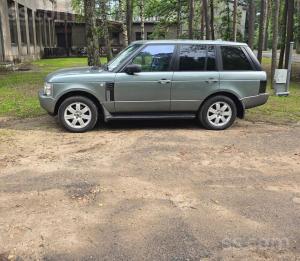 Grey Land Rover Range Rover 2002 in Riga, with an engine capacity of 3.00 L and mileage of 281 thousand km for 5990 €, photo  on AUTOMOTO.COM.LV