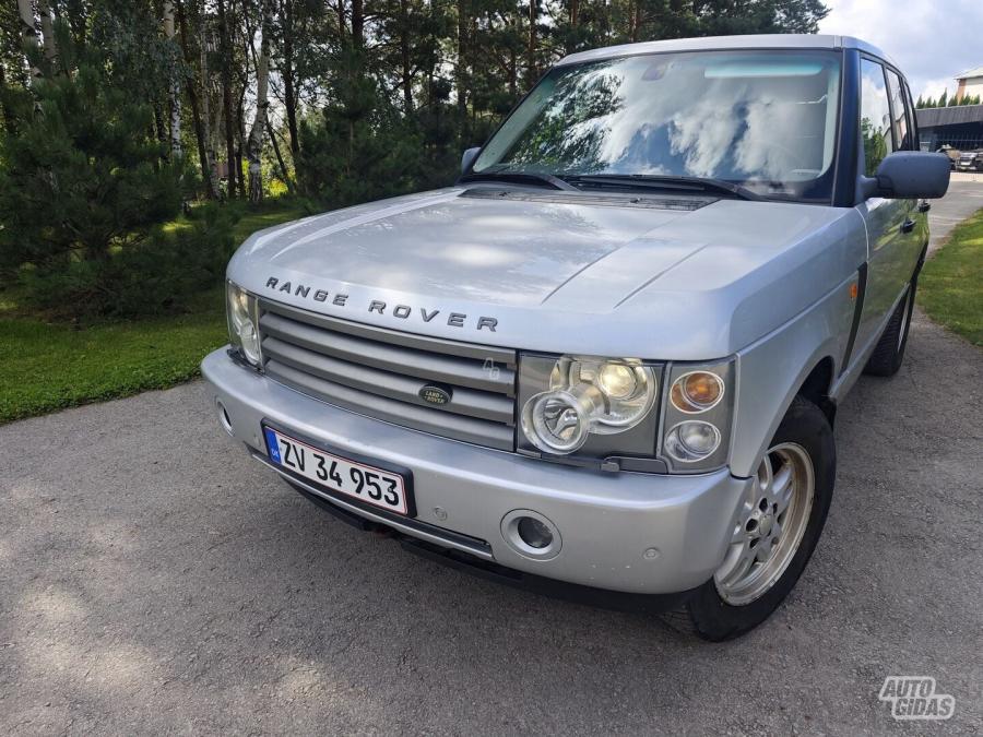 Grey Land Rover Range Rover 2002 in Vilnius, with an engine capacity of 2.90 L and mileage of 470 thousand km for 2400 €, photo 4 on AUTOMOTO.COM.LV