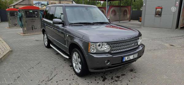 Grey Land Rover Range Rover 2006 in Vilnius, with an engine capacity of 4.40 L and mileage of 295 thousand km for 7400 €, photo 1 on AUTOMOTO.COM.LV