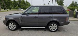 Pelēks Land Rover Range Rover 2006 Viļņa, ar dzinēja tilpumu 4.40 L un nobraukumu 295 tūkst. km par 7400 €, foto 4 vietnē AUTOMOTO.COM.LV
