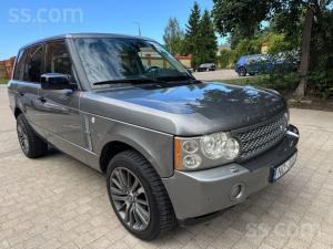 Pelēks Land Rover Range Rover 2006 Rīga, ar dzinēja tilpumu 3.60 L un nobraukumu 335 tūkst. km par 3950 €, foto  vietnē AUTOMOTO.COM.LV
