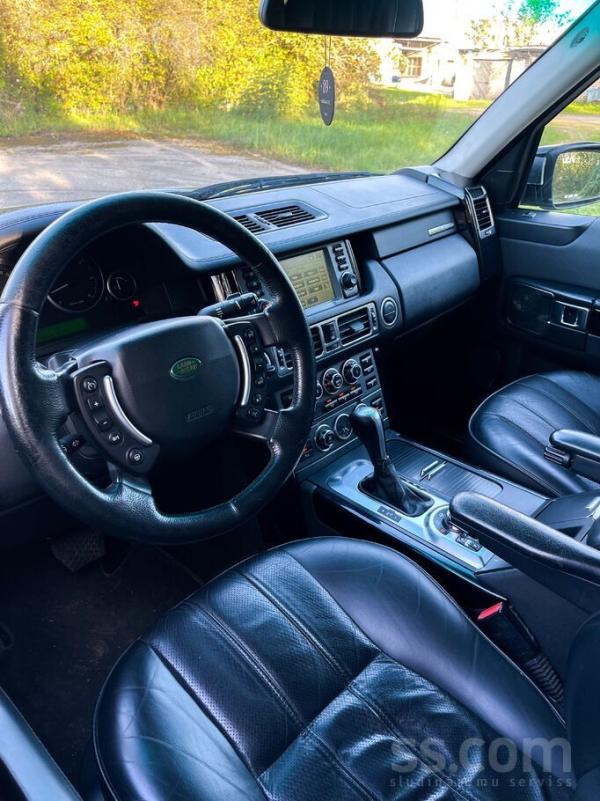 Pelēks Land Rover Range Rover 2006 Ogre, ar dzinēja tilpumu 3.60 L un nobraukumu 336 tūkst. km par 6390 €, foto 9 vietnē AUTOMOTO.COM.LV