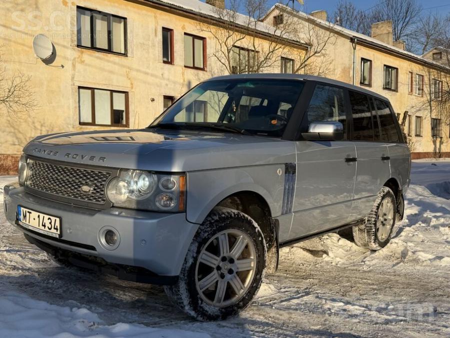 Pelēks Land Rover Range Rover 2007 Rīga, ar dzinēja tilpumu 3.60 L un nobraukumu 287 tūkst. km par 6500 €, foto 1 vietnē AUTOMOTO.COM.LV