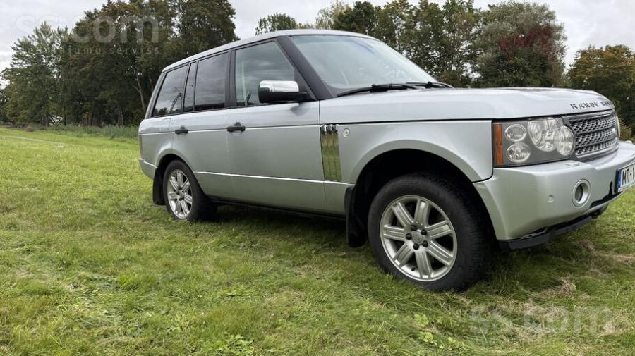 Pelēks Land Rover Range Rover 2007 Rīga, ar dzinēja tilpumu 3.60 L un nobraukumu 268 tūkst. km par 4500 €, foto 1 vietnē AUTOMOTO.COM.LV