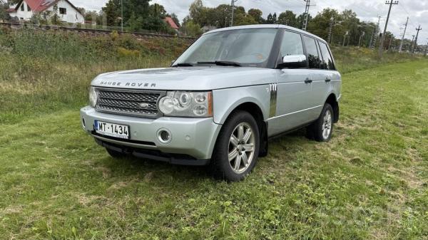 Pelēks Land Rover Range Rover 2007 Rīga, ar dzinēja tilpumu 3.60 L un nobraukumu 268 tūkst. km par 4500 €, foto 5 vietnē AUTOMOTO.COM.LV