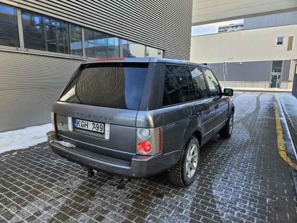 Grey Land Rover Range Rover 2008 in Vilnius, with an engine capacity of 3.63 L and mileage of 360 thousand km for 5000 €, photo 6 on AUTOMOTO.COM.LV