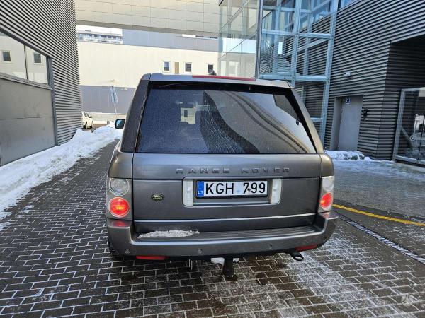 Grey Land Rover Range Rover 2008 in Vilnius, with an engine capacity of 3.63 L and mileage of 360 thousand km for 5000 €, photo 8 on AUTOMOTO.COM.LV