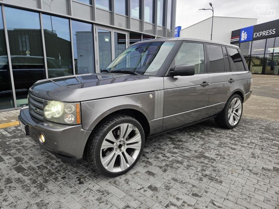 Grey Land Rover Range Rover 2008 in Vilnius, with an engine capacity of 3.60 L and mileage of 360 thousand km for 5550 €, photo 1 on AUTOMOTO.COM.LV
